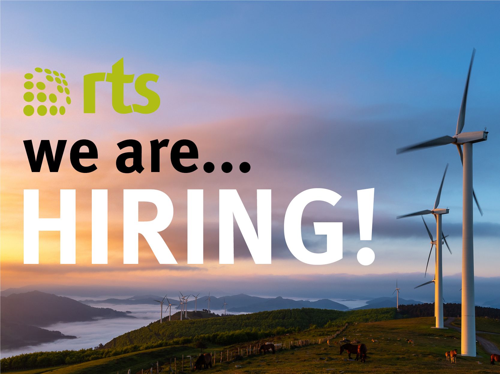 We are HIRING! - RTS Wind